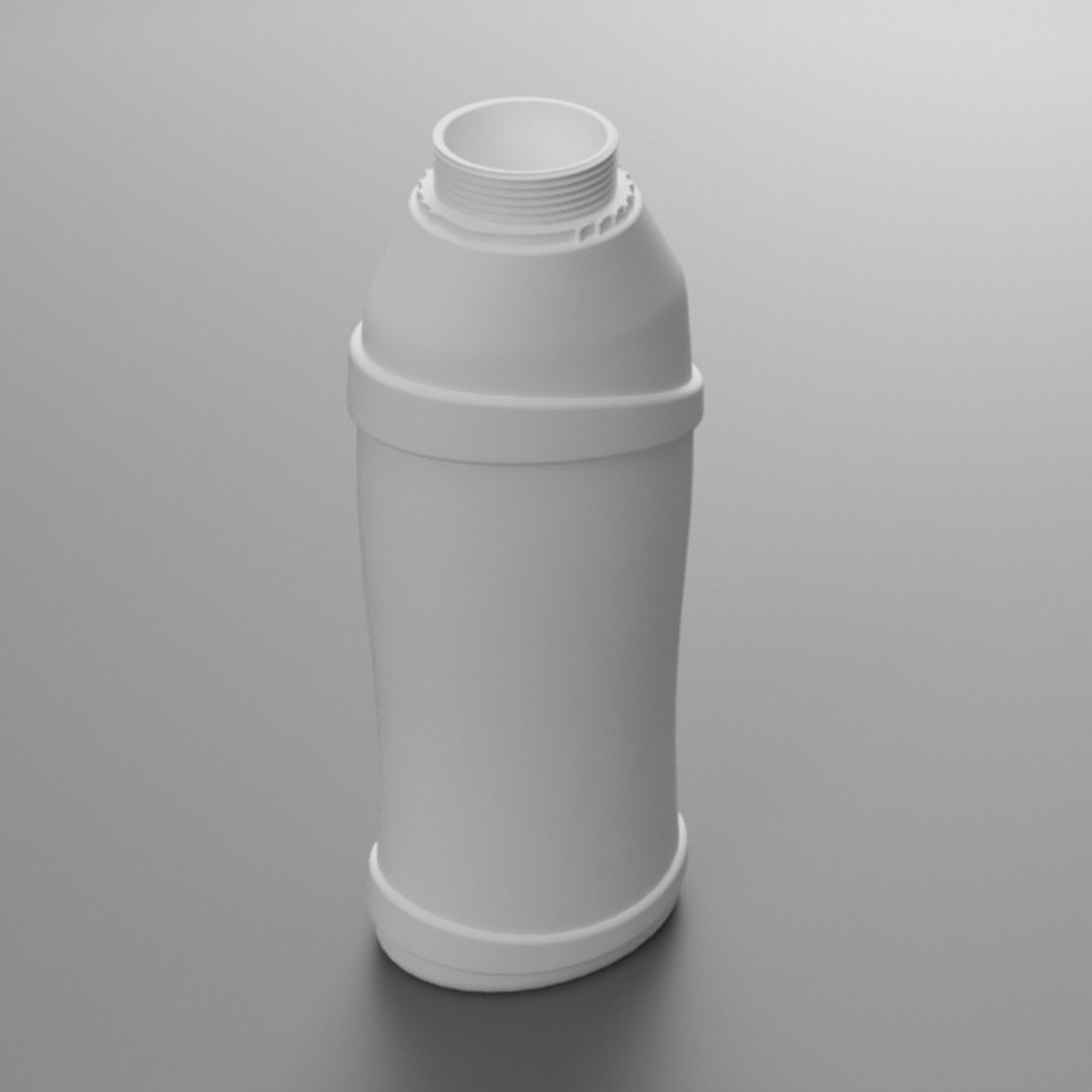 Bottle Plastic 3D Model - TurboSquid 1154278