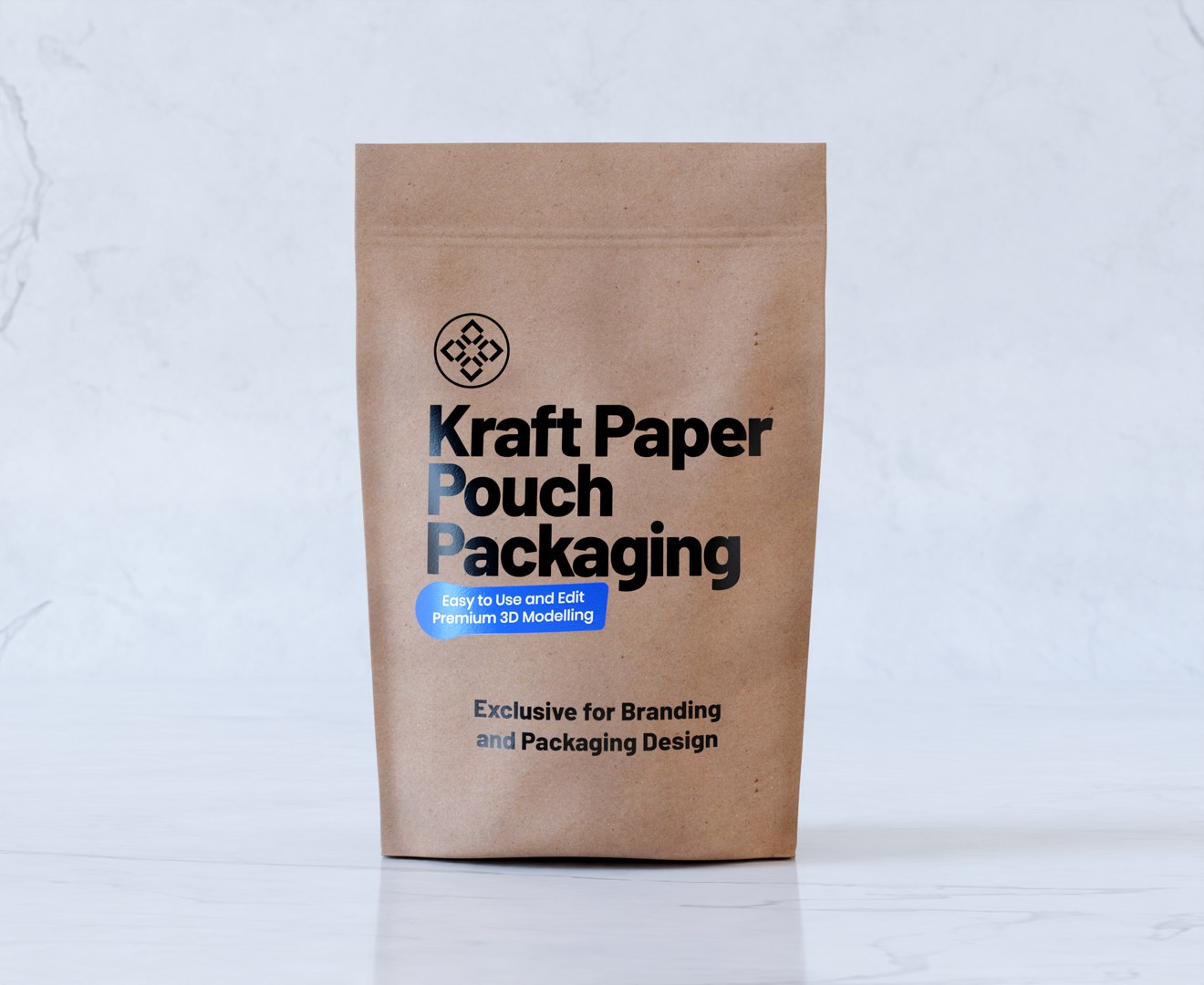 Kraftpapierbeutelverpackung Version 2 3D-Modell - TurboSquid 2510214