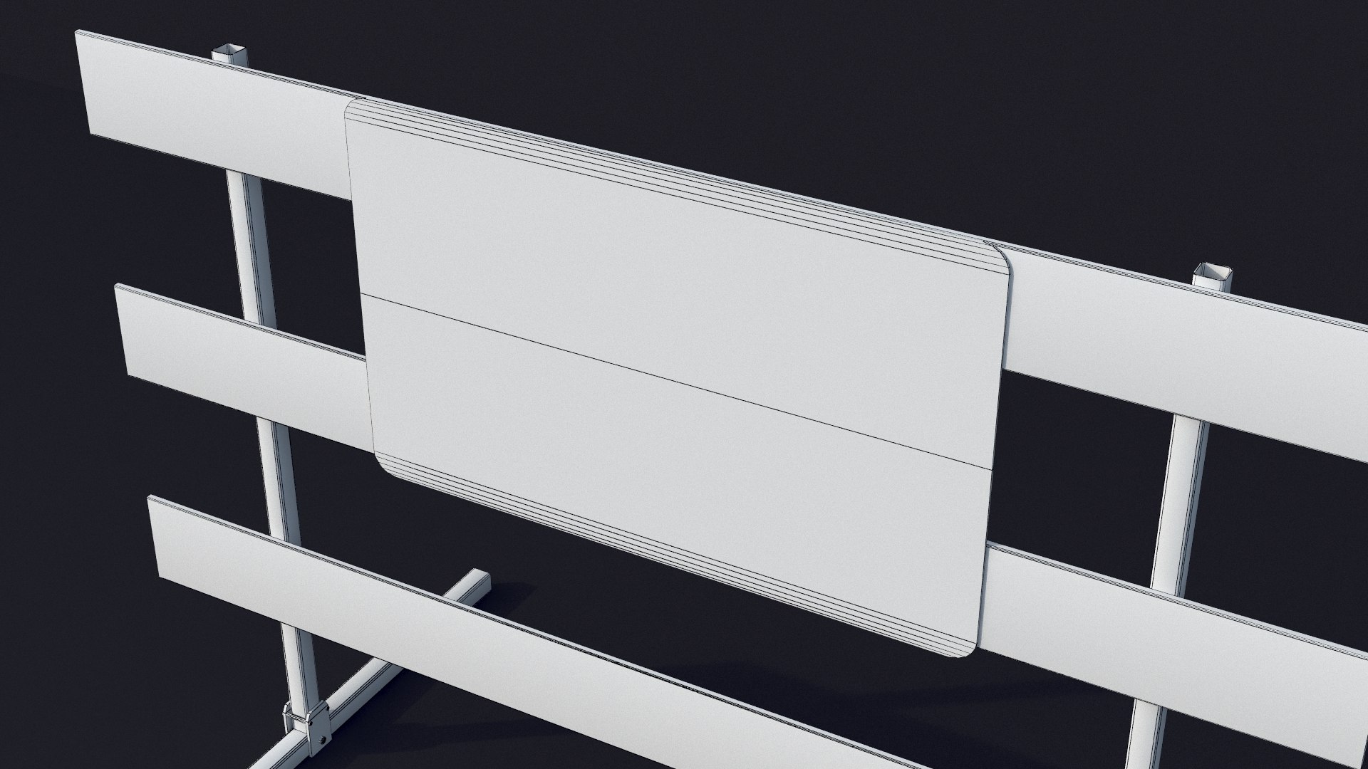 3D Model Construction Work Sign HD - TurboSquid 1841311