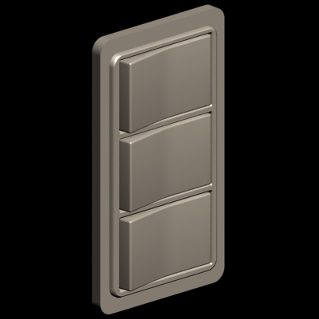 Decora Style Tripple Toggle 3ds