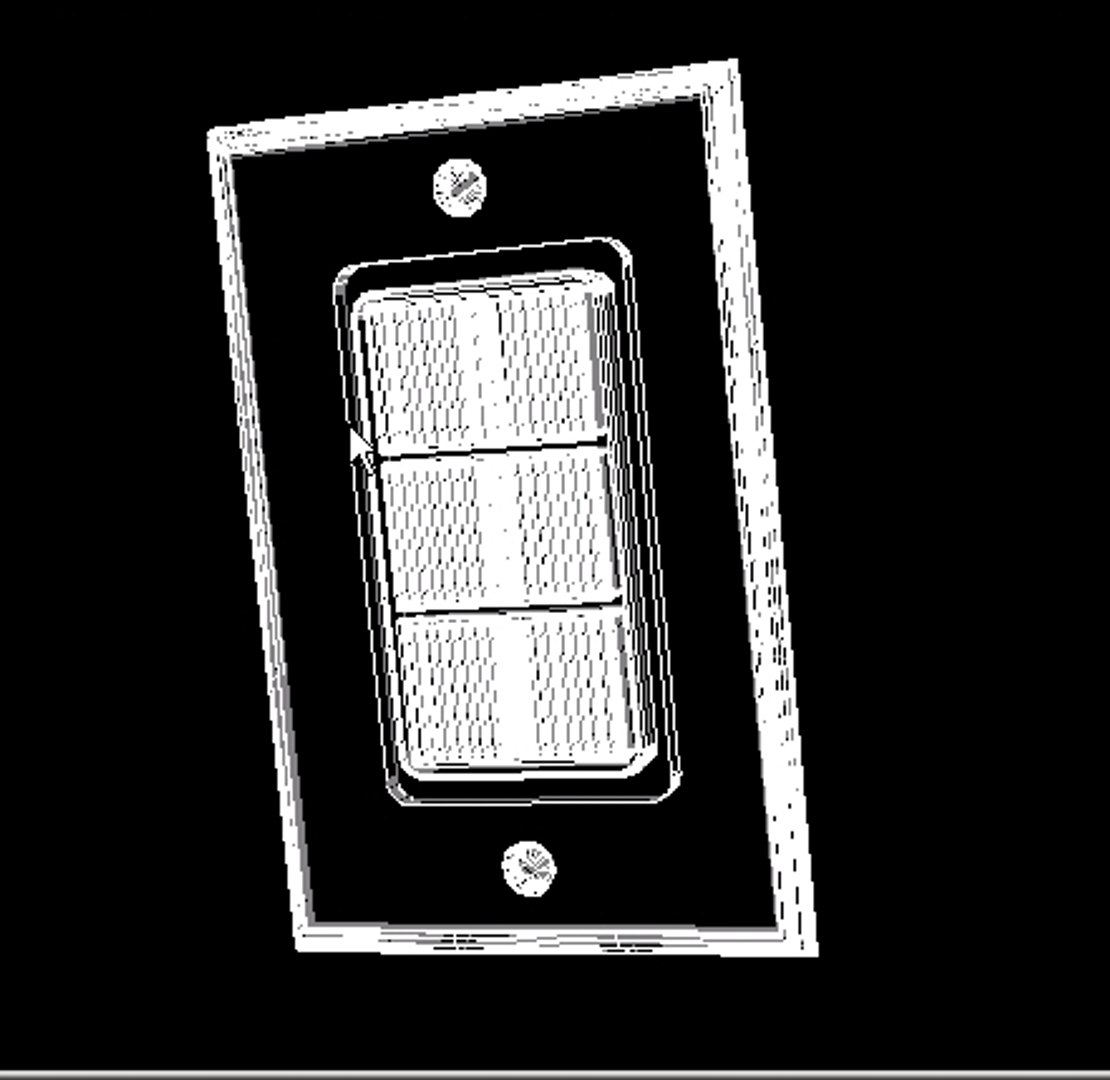 Decora Style Tripple Toggle 3ds