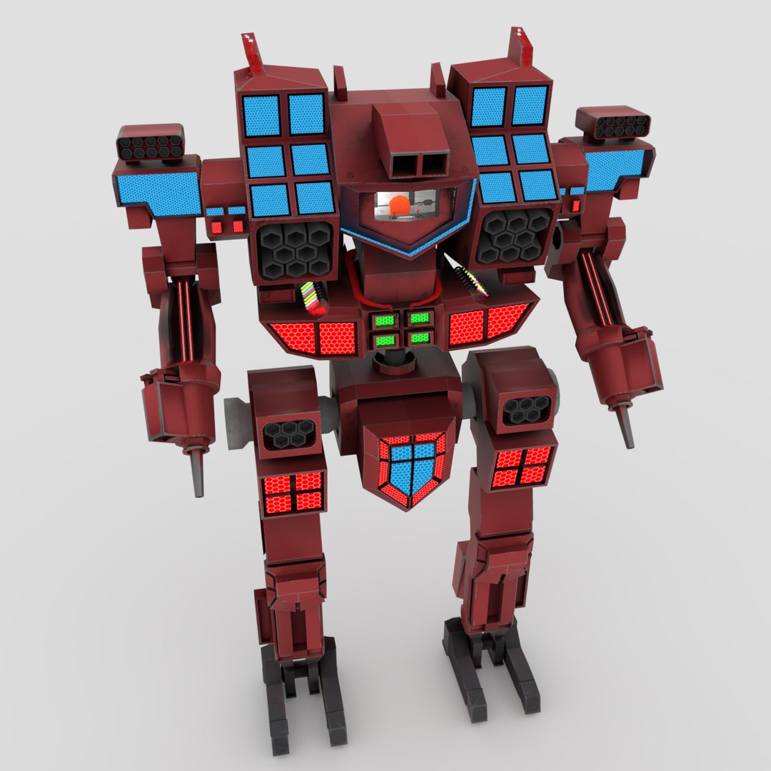 Sci Fi Transformer Robot Model - TurboSquid 2168862