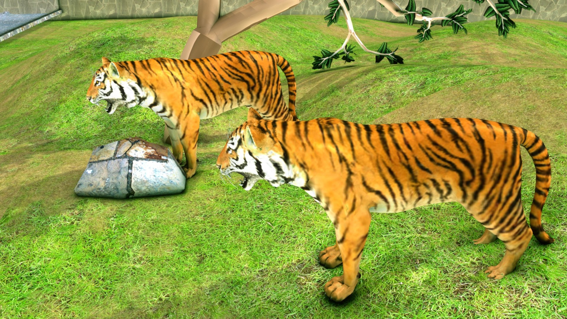 Zoo Park 3d Model