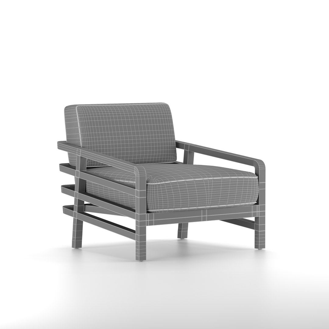 Summit Lounge Chair LC703 3D Model - TurboSquid 2122318
