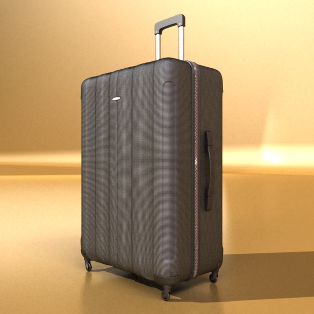 3d suitcase - model