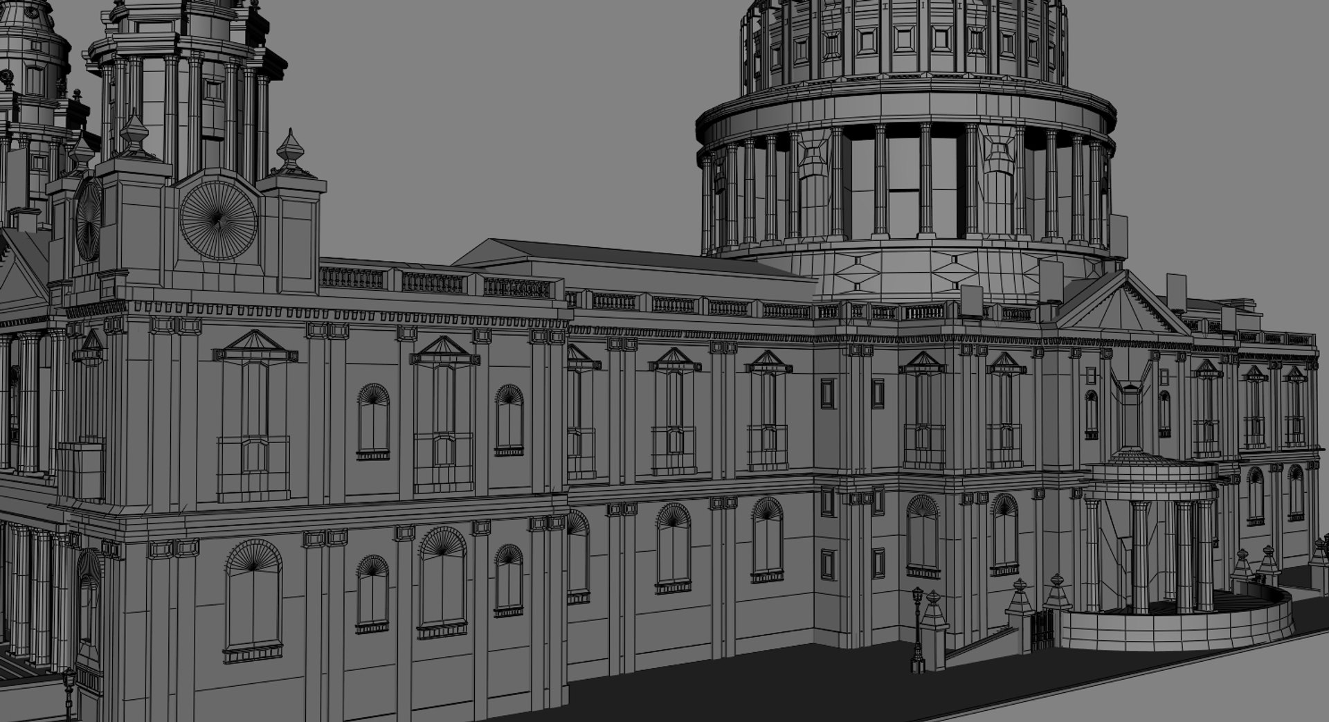 3D Model Cathedral London - TurboSquid 1169884