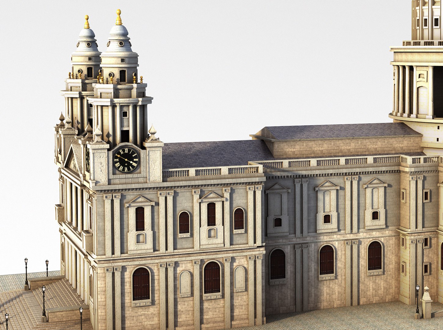 3D Model Cathedral London - TurboSquid 1169884