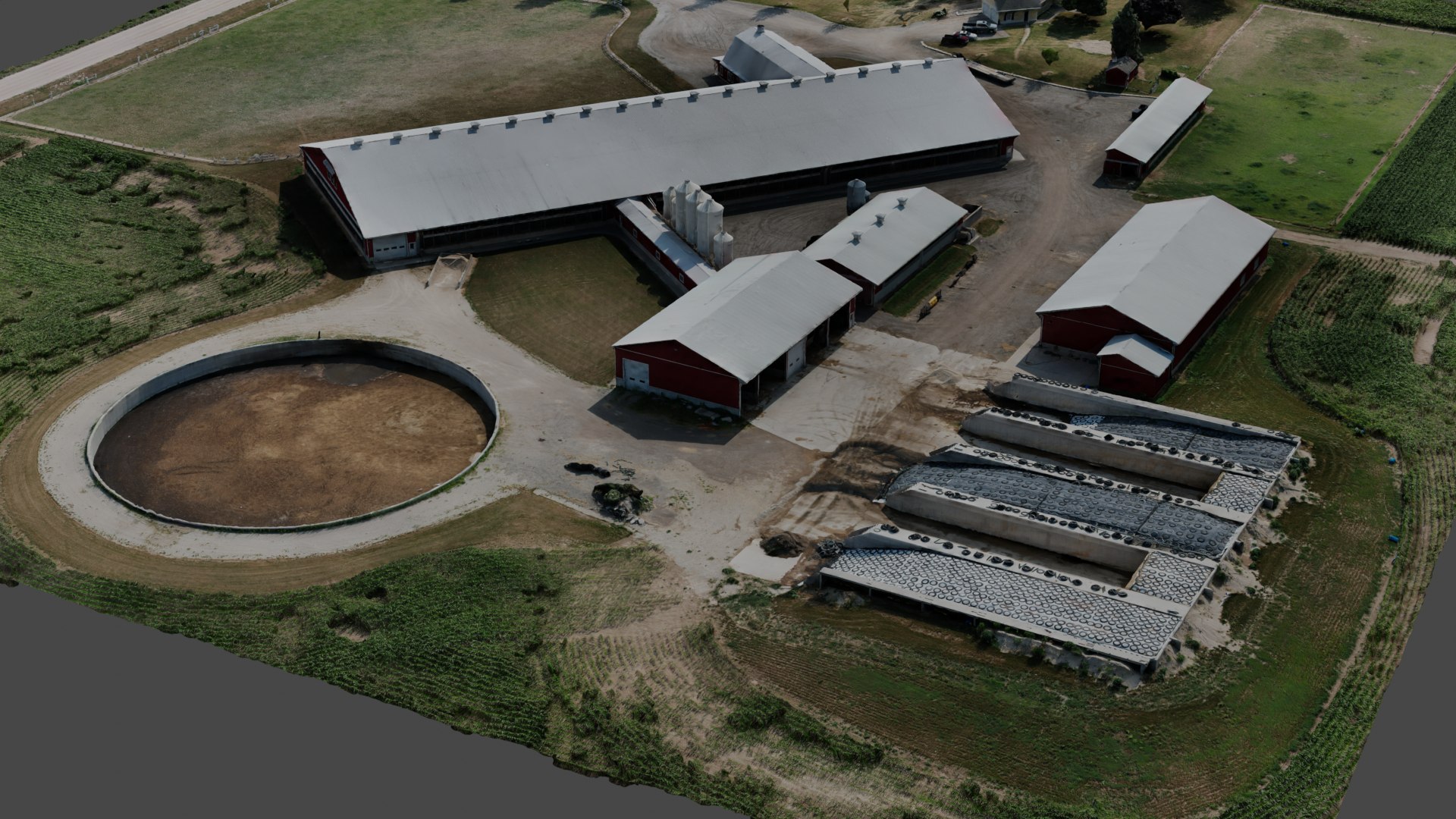 3D Dairy Barn - TurboSquid 1935762
