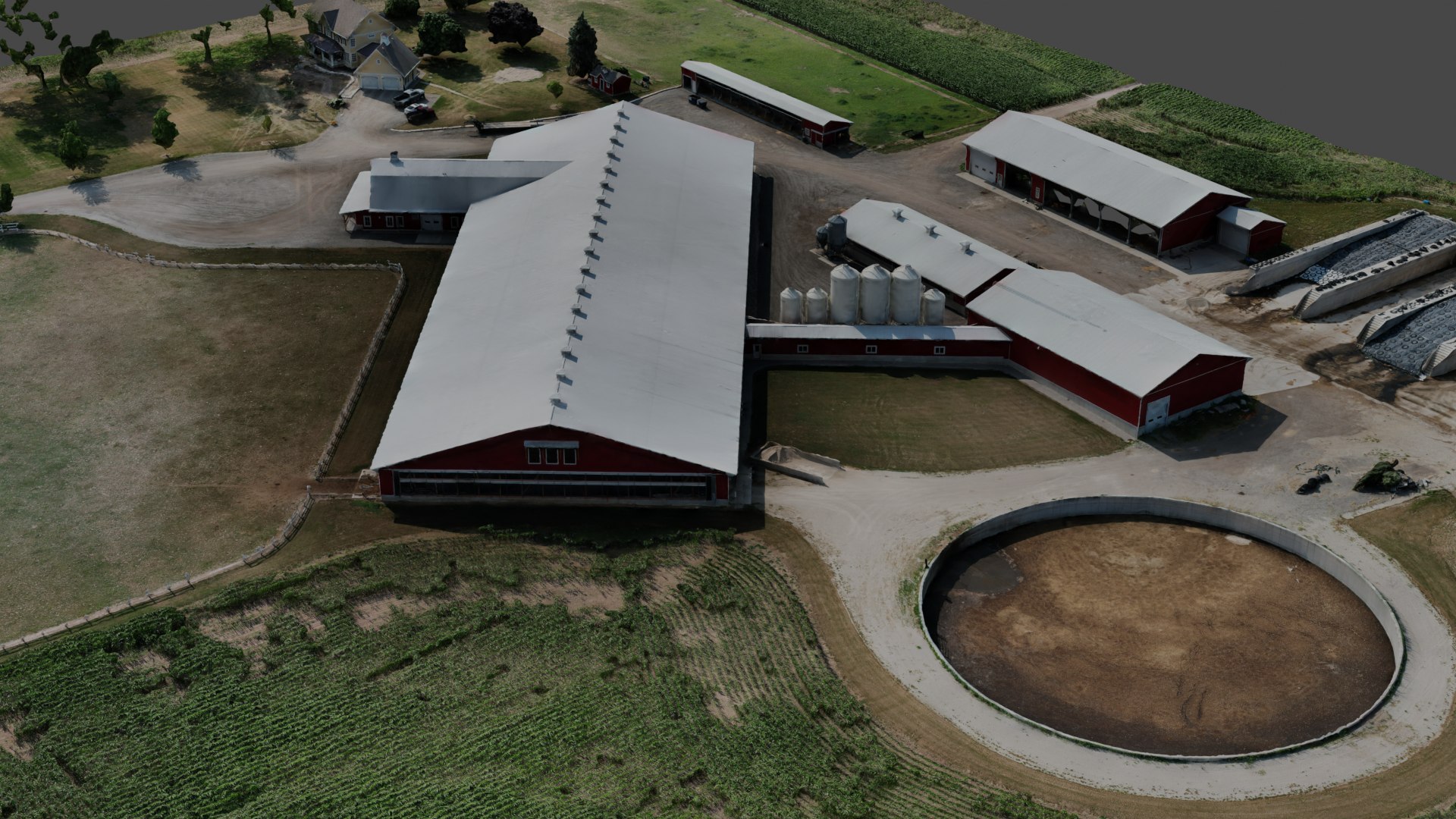 3D Dairy Barn - TurboSquid 1935762