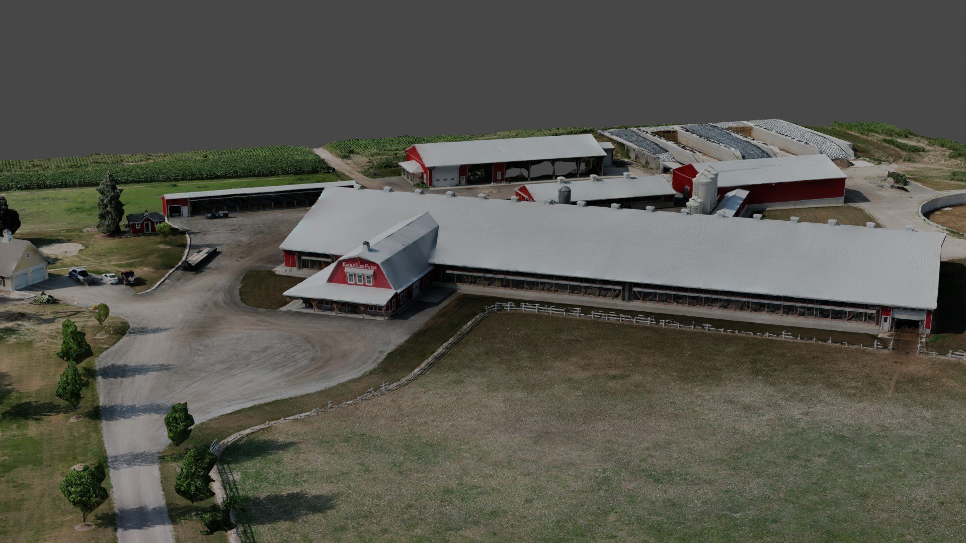 3D Dairy Barn - TurboSquid 1935762