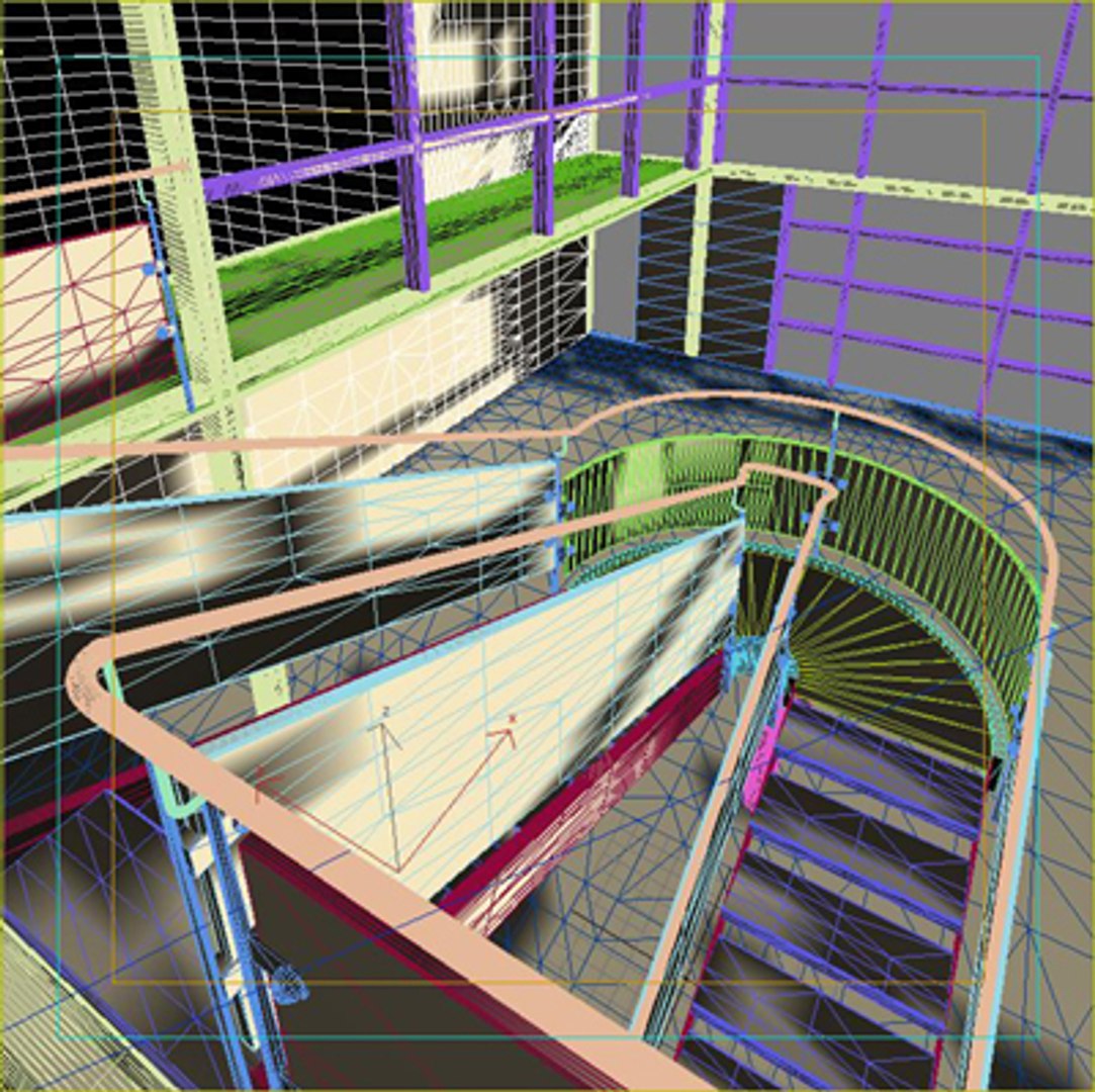 Adaptive Radiosity 3d Model