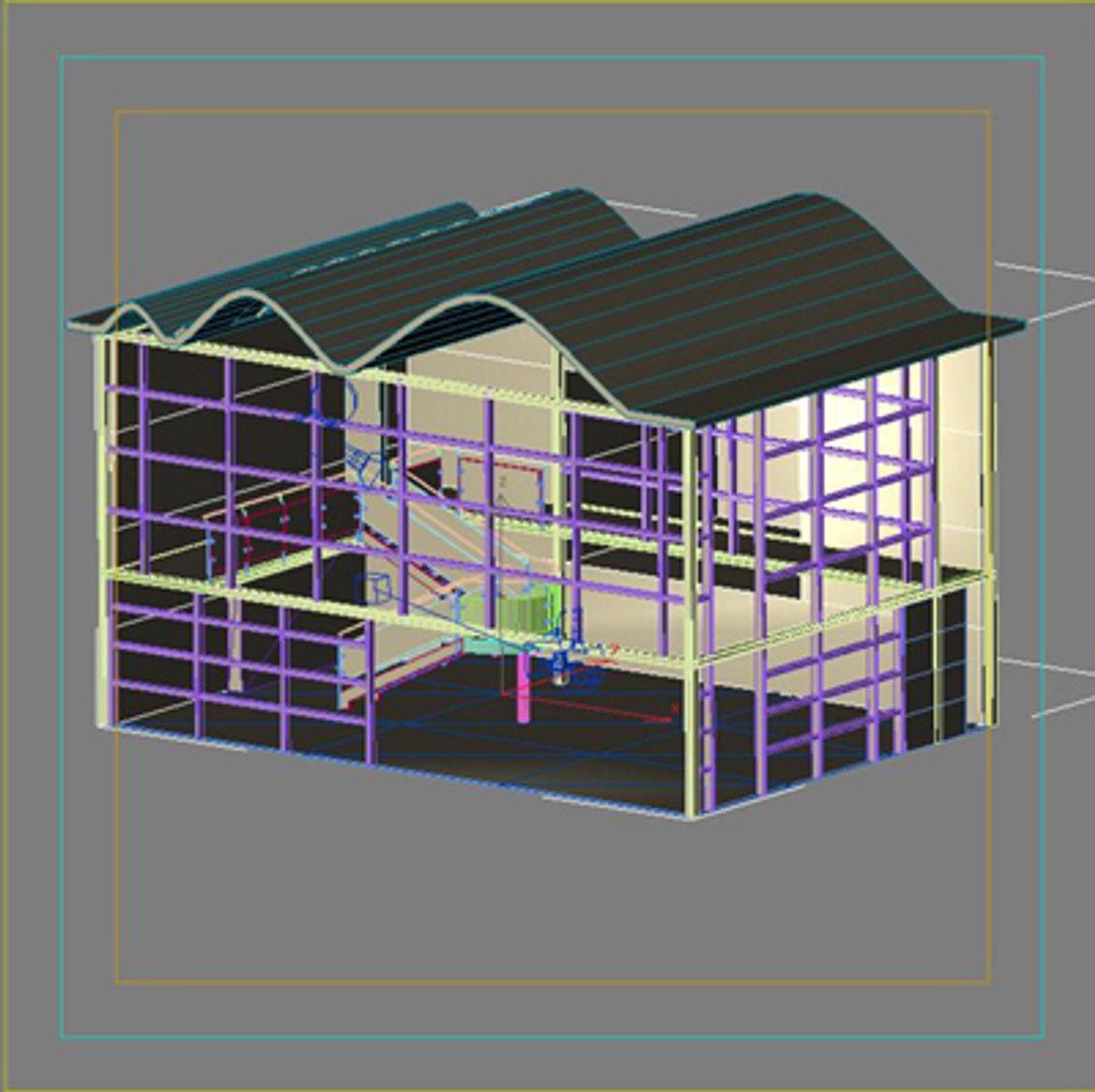 Adaptive Radiosity 3d Model