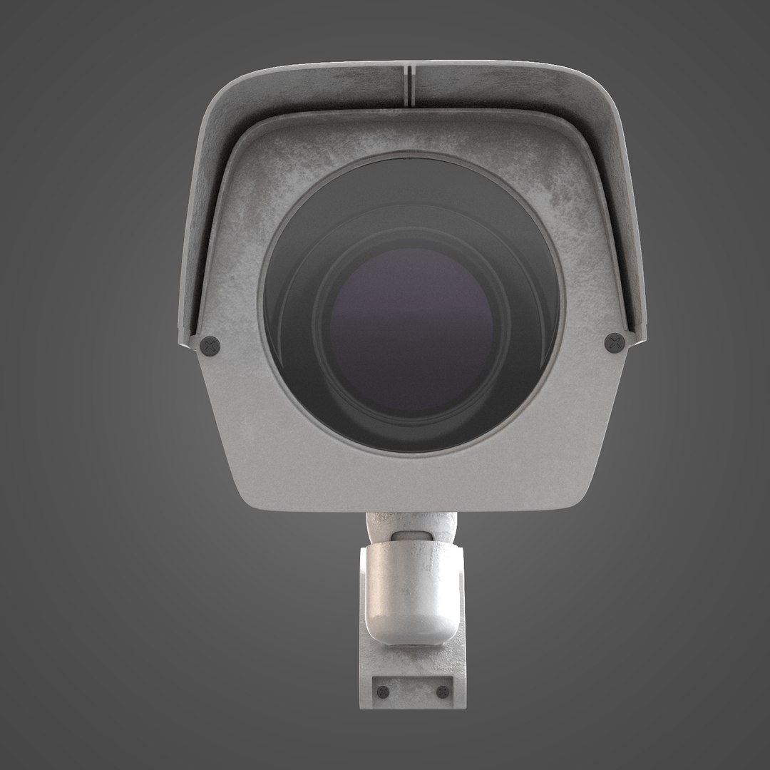 Industrial Camera Cctv 3d Max