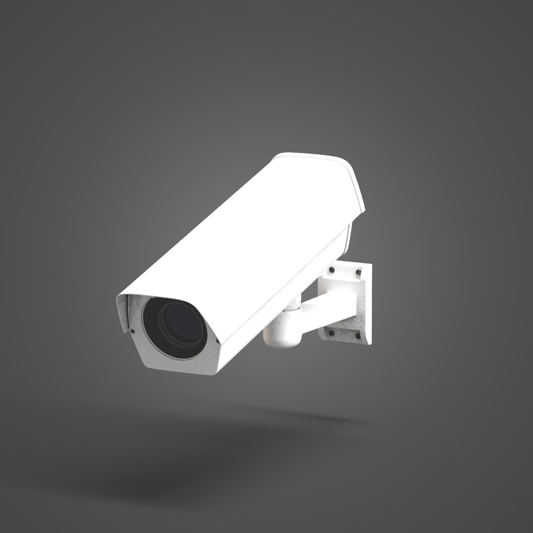 Industrial Camera Cctv 3d Max