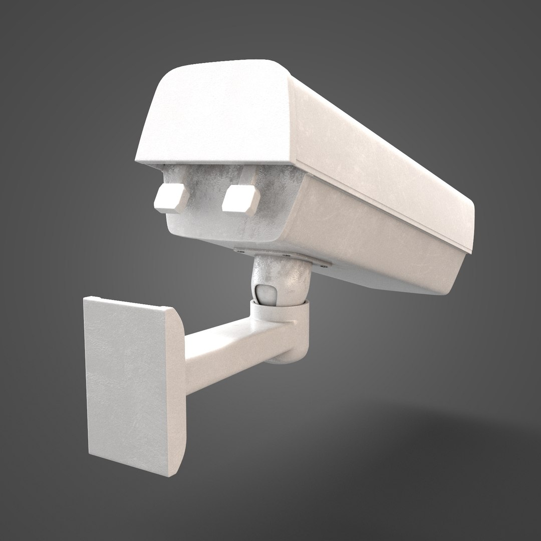 Industrial Camera Cctv 3d Max