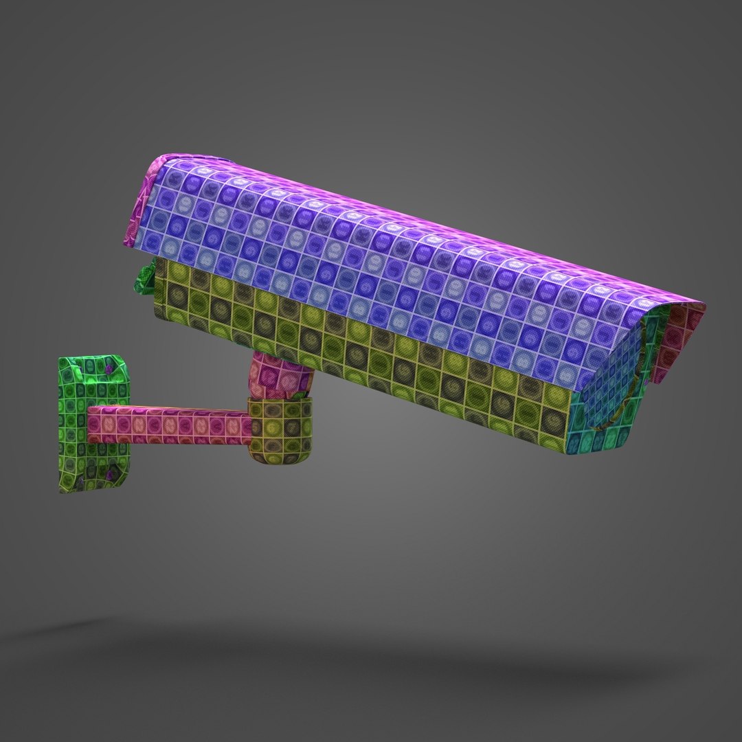 Industrial Camera Cctv 3d Max