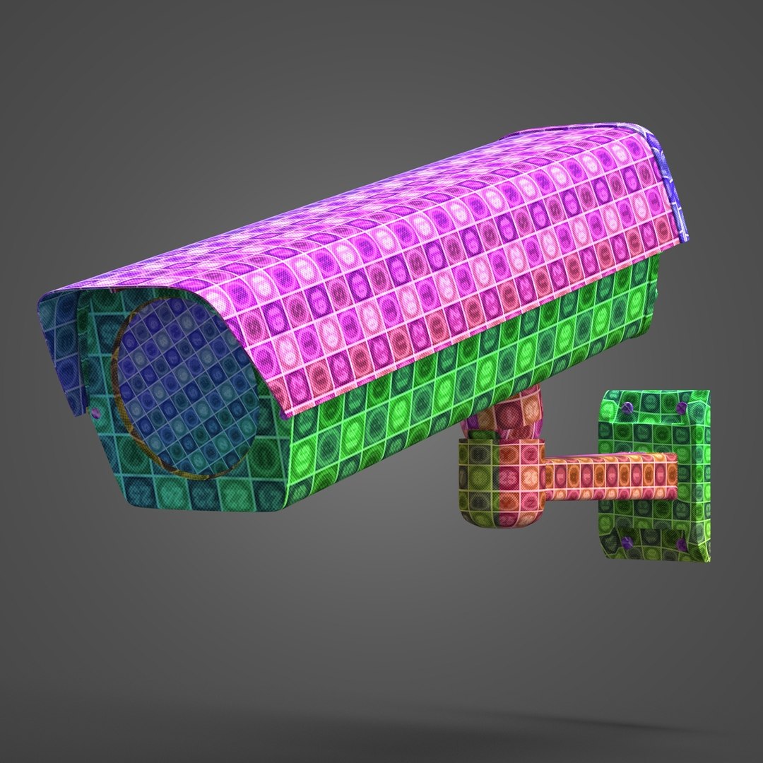 Industrial Camera Cctv 3d Max