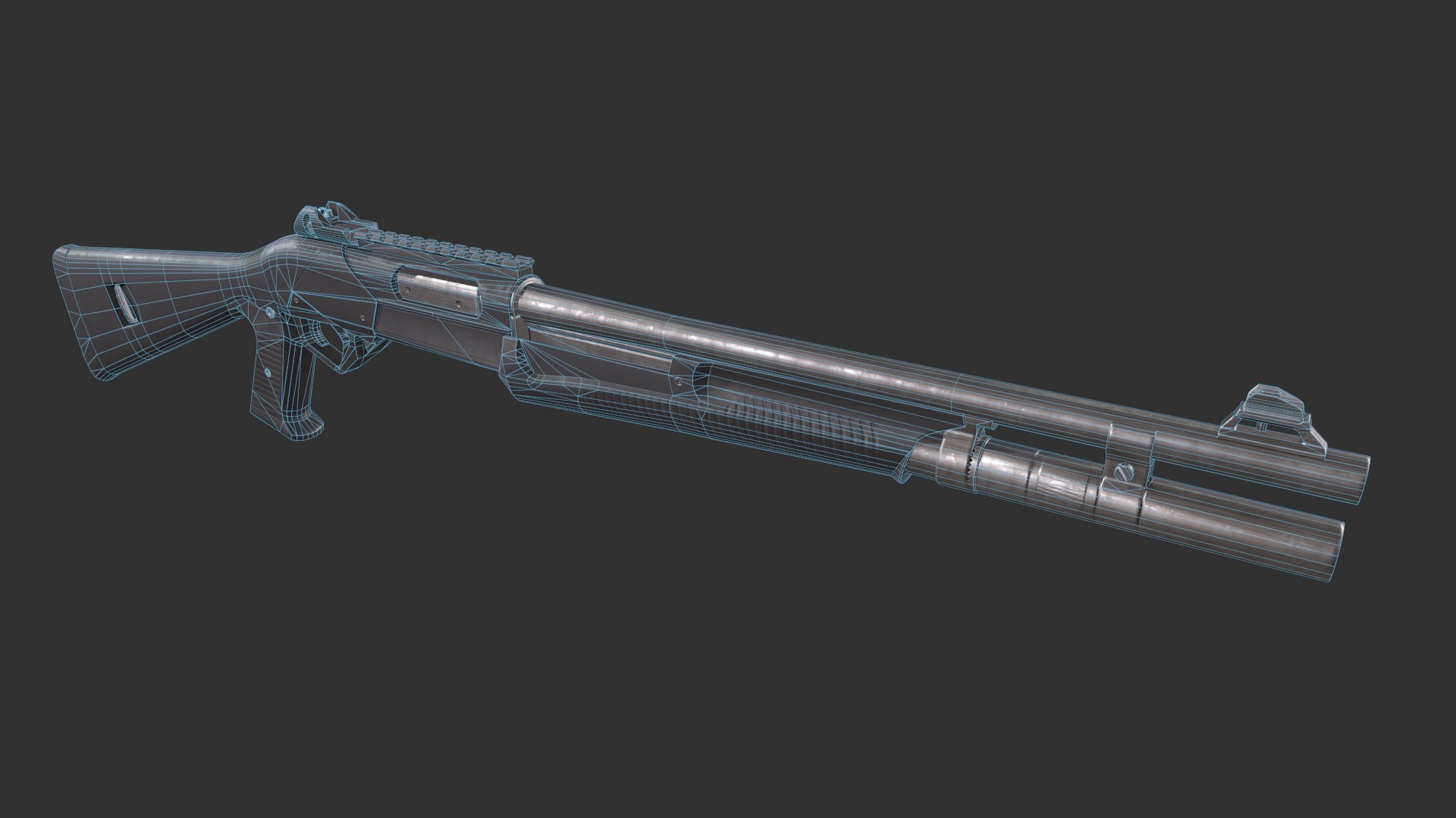 3D Benelli Super Nova Shotgun - TurboSquid 2016143