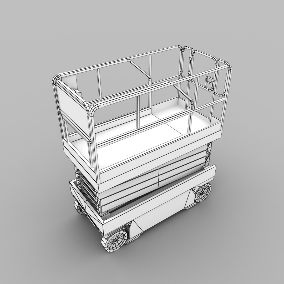 3d Scissor Lift Platform