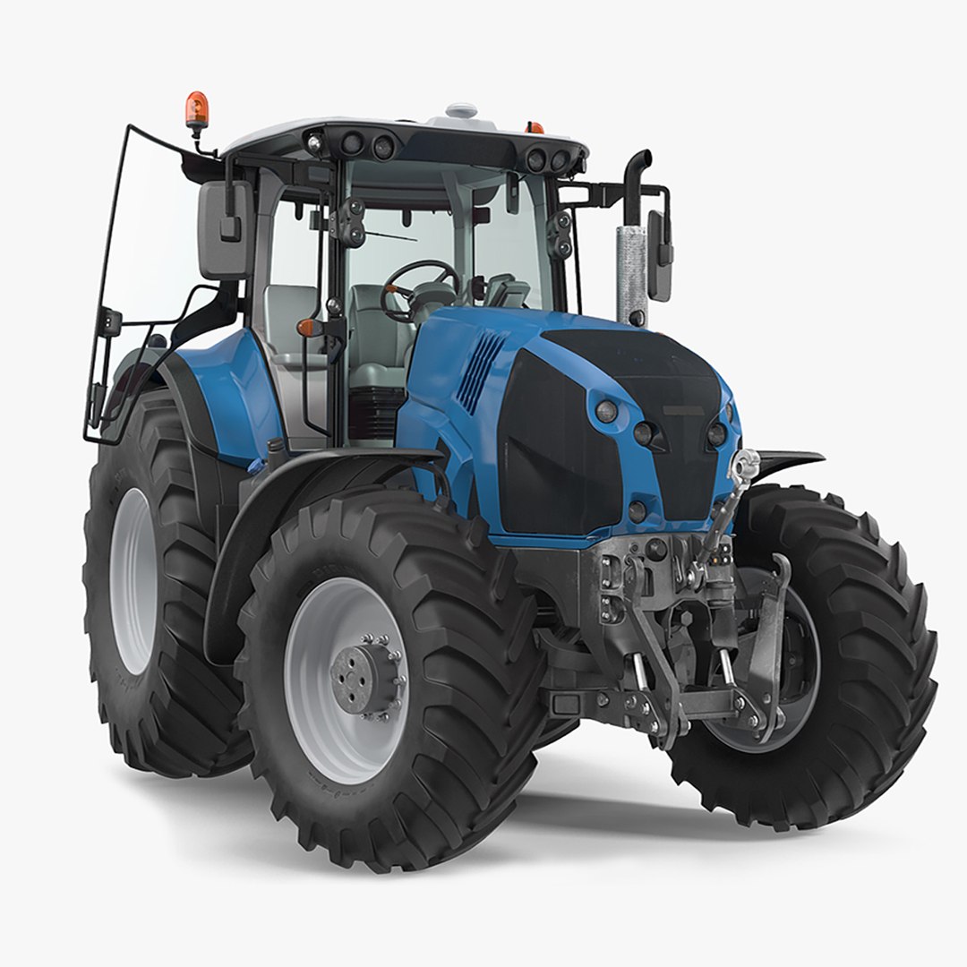 3D New Tractor Generic Rigged for Cinema 4D - TurboSquid 2065642