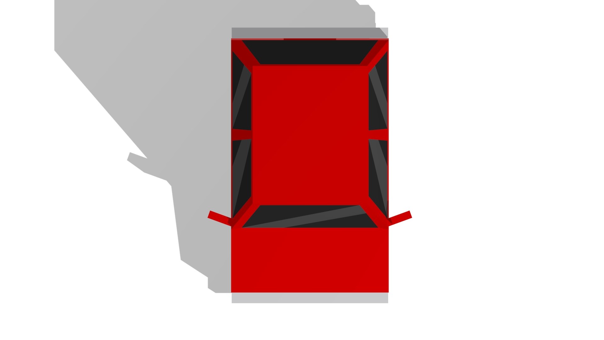 3D Model Cartoon Hatchback Car Low Poly Stylized Hatch Small Compact ...