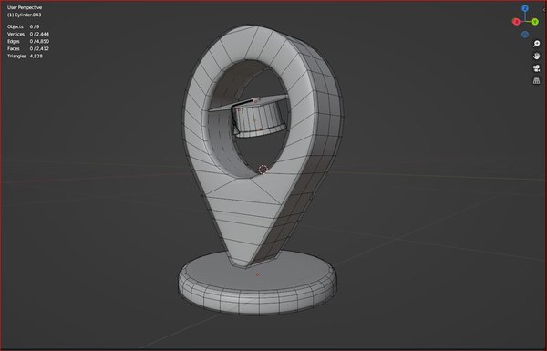 3d push pin 3D model - TurboSquid 2013926