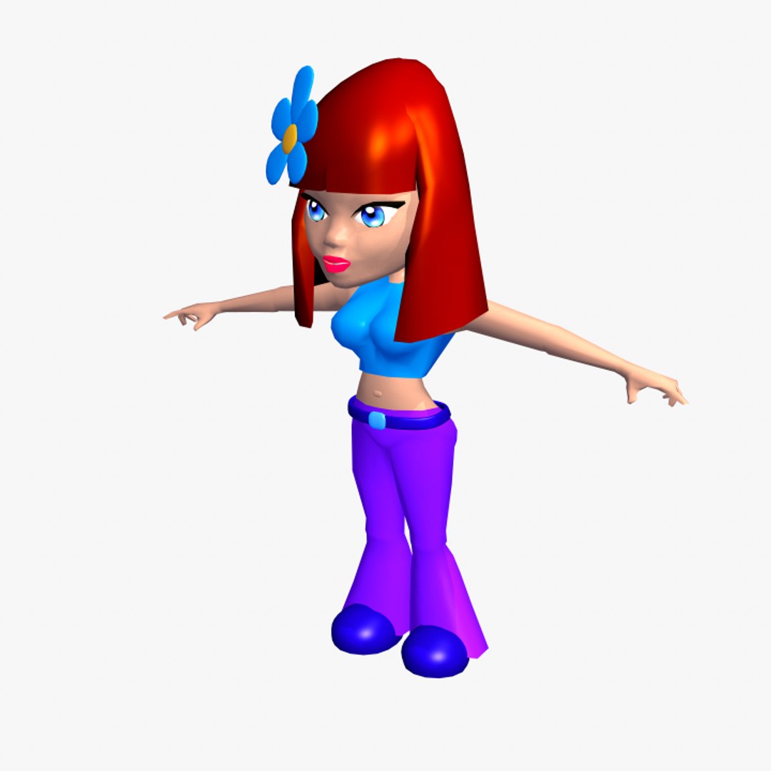 3d model disco doll