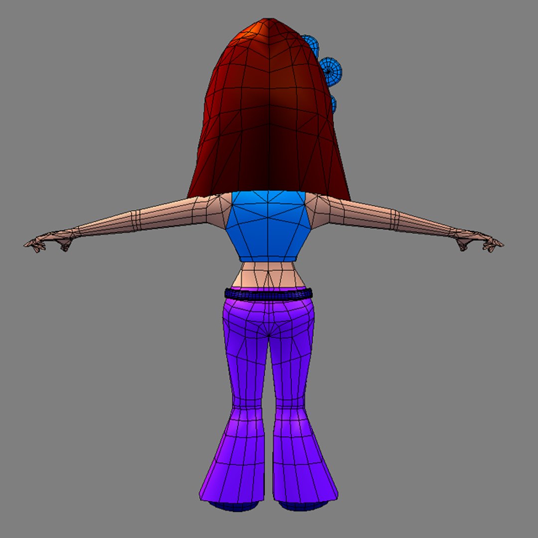 3d model disco doll