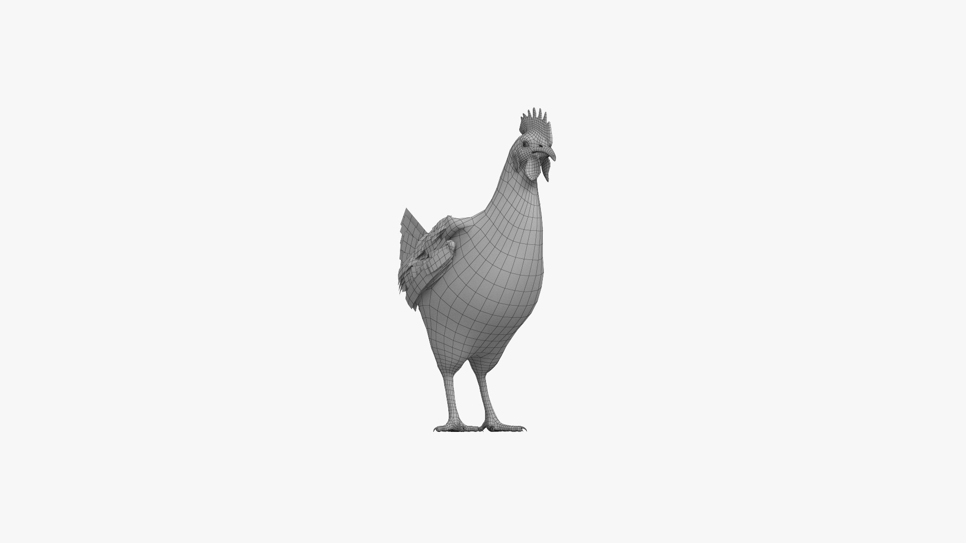 Chicken Hen Model - TurboSquid 2069166