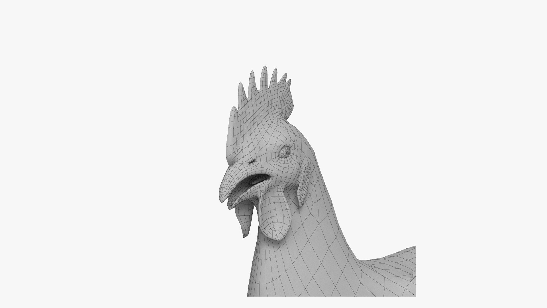 Chicken Hen Model - TurboSquid 2069166