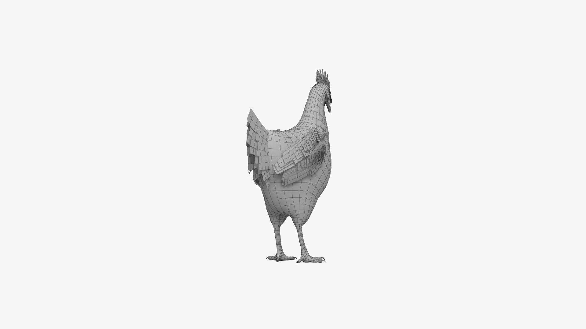 Chicken Hen Model - TurboSquid 2069166