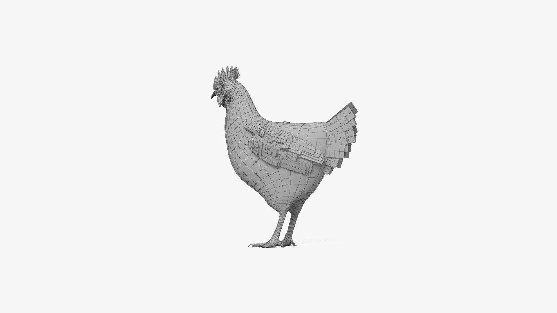 Chicken Hen Model - TurboSquid 2069166
