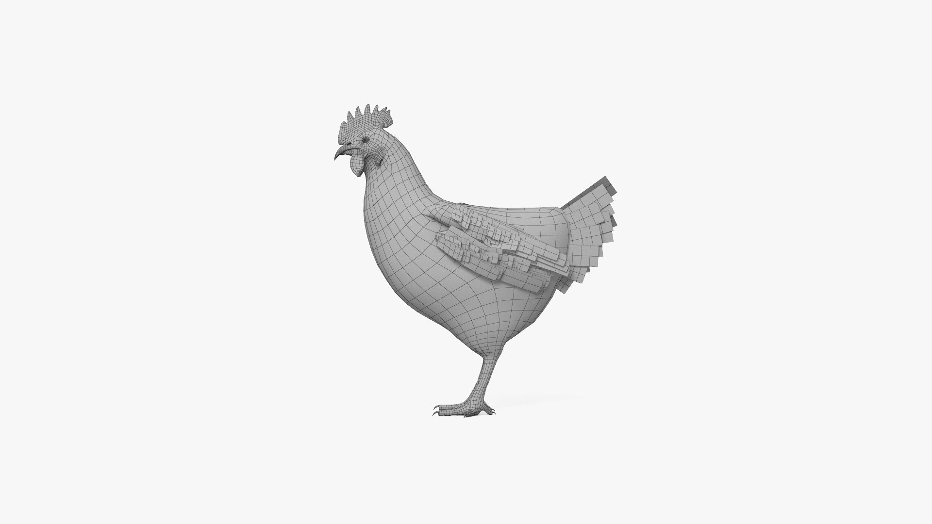 Chicken Hen Model - TurboSquid 2069166
