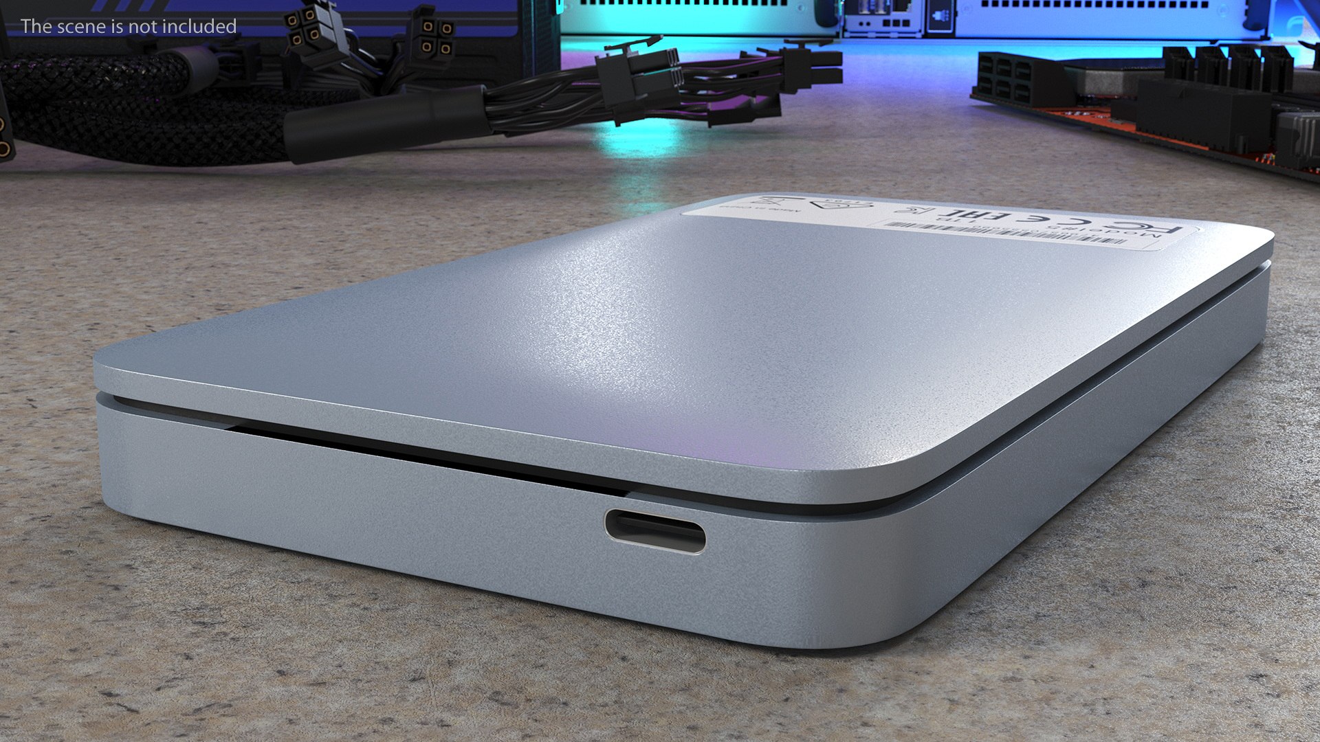 HDD Drive Fingerprint Scanner Secure Model - TurboSquid 2091642