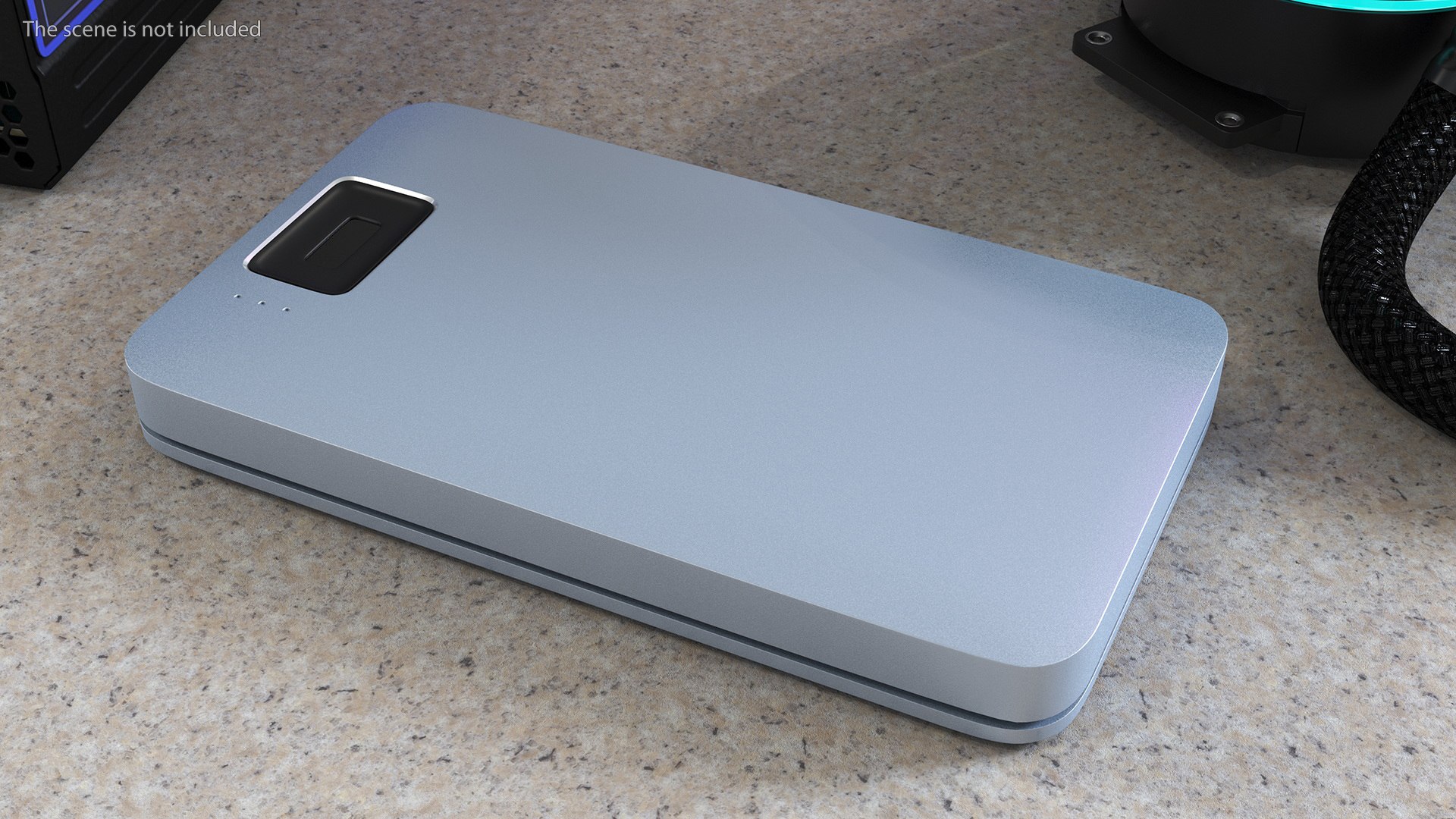 HDD Drive Fingerprint Scanner Secure Model - TurboSquid 2091642