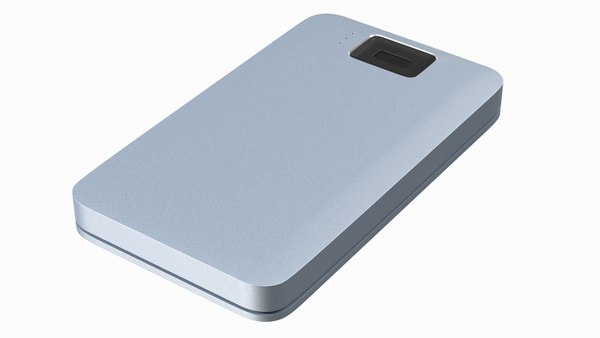 modelo 3d Escáner de huellas dactilares de unidad HDD seguro ...