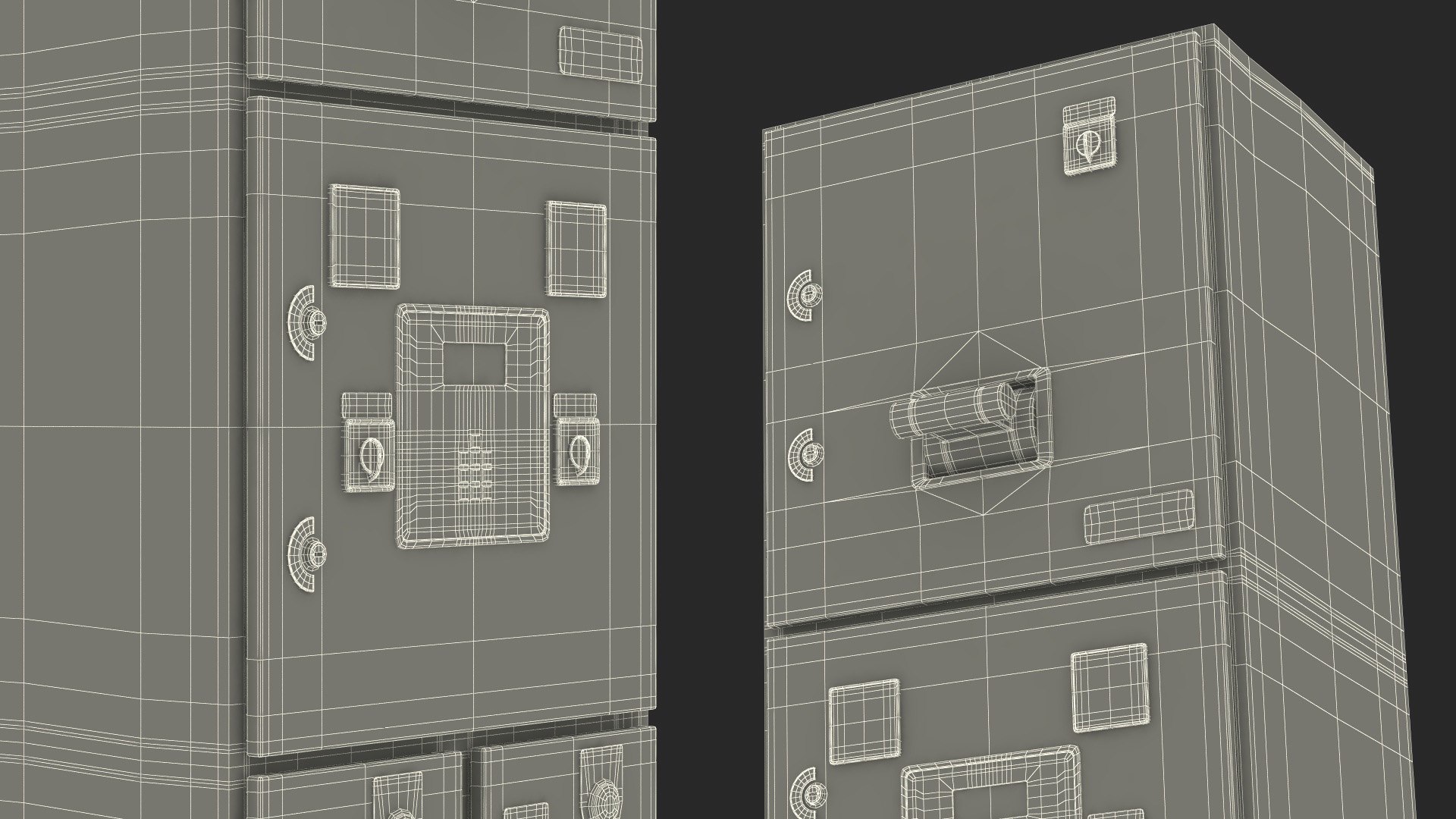 3D Standalone Industrial Electrical Control Panel Model - TurboSquid ...
