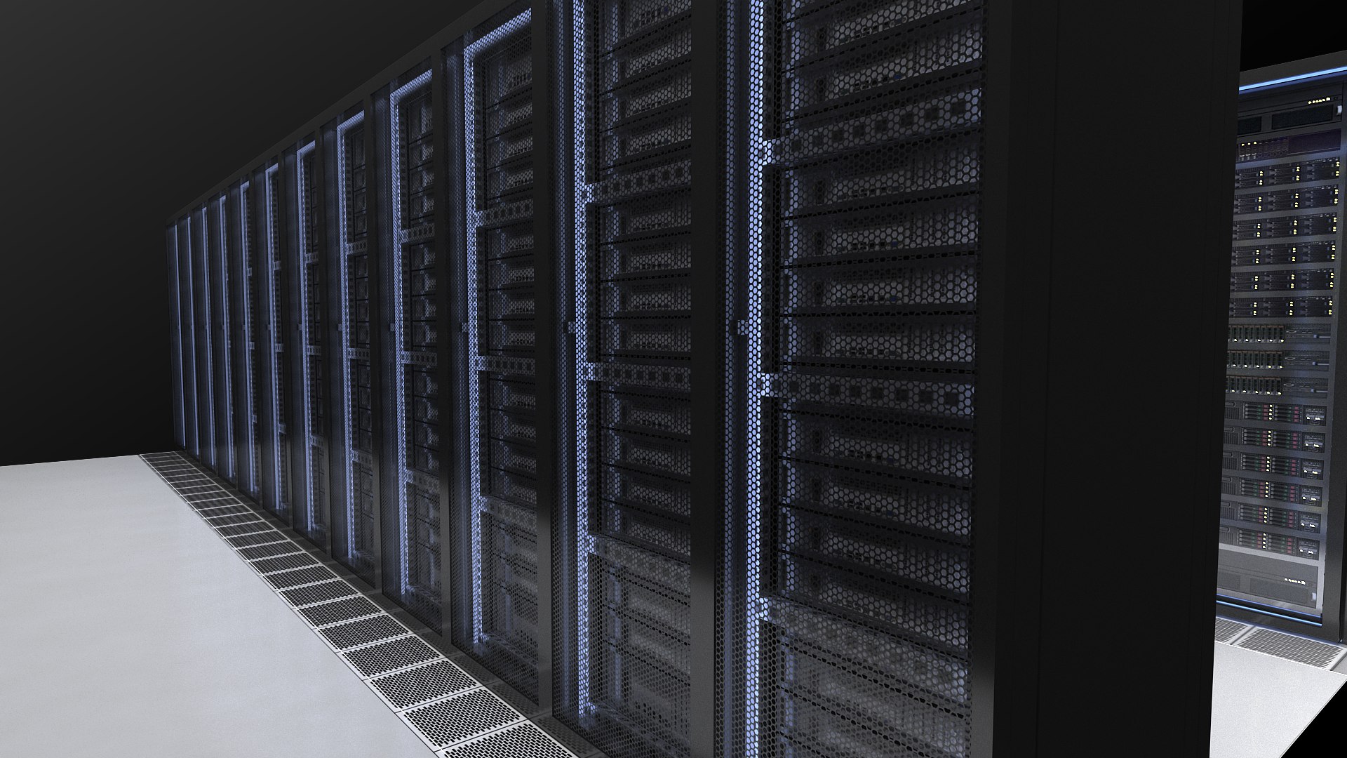 Data Center Server Model - TurboSquid 1970590