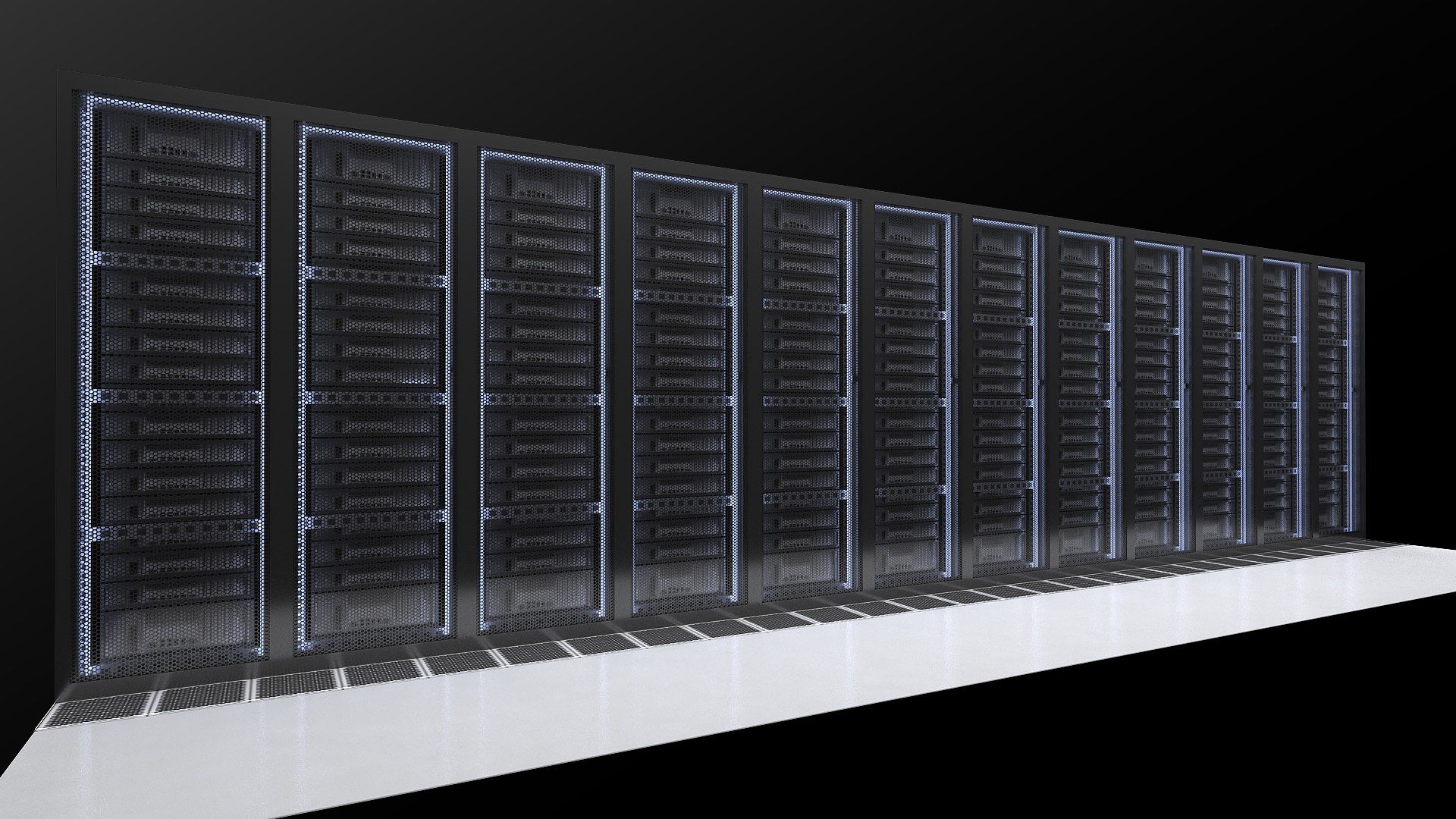 Data Center Server Model - TurboSquid 1970590