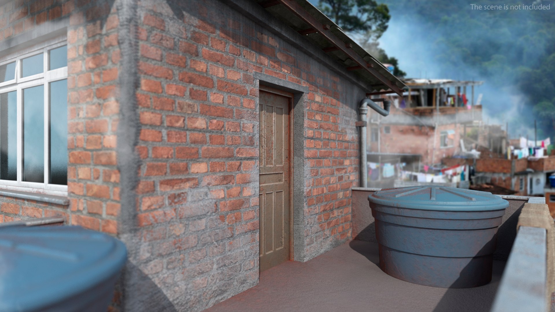 3D model Old Rio Favela House - TurboSquid 2079931