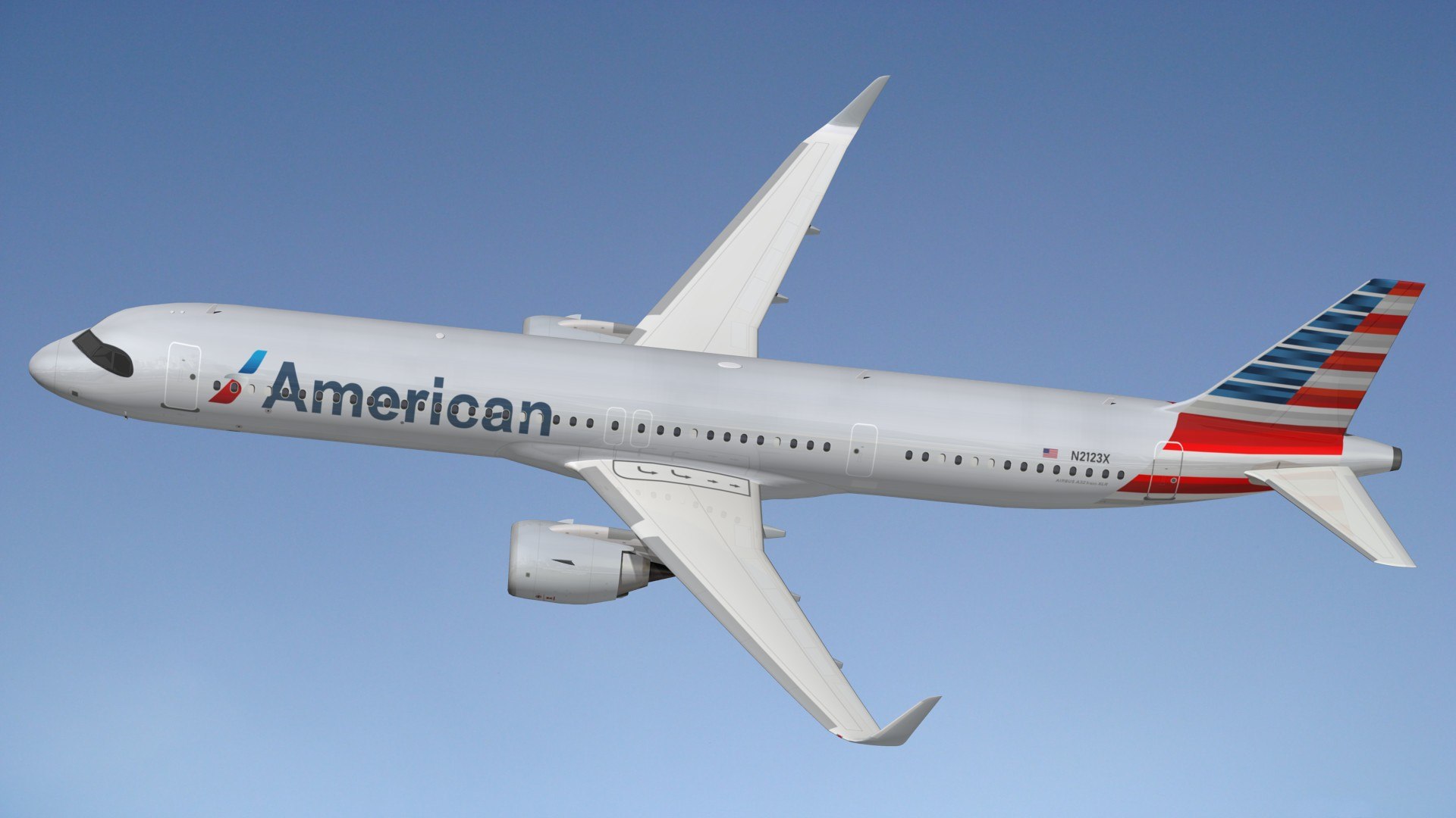 A321 XLR American Airlines 3D - TurboSquid 2129006