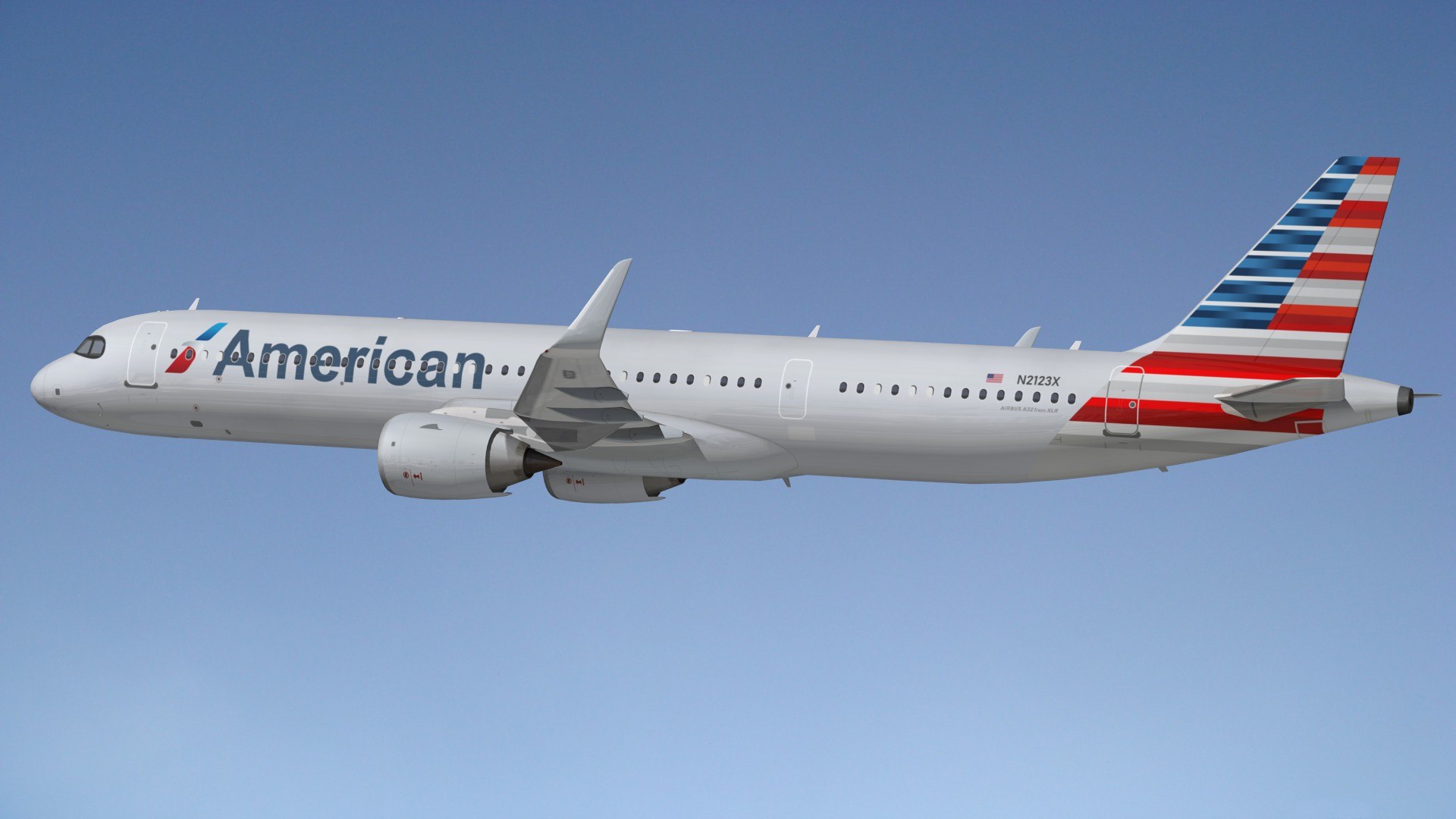 A321 XLR American Airlines 3D - TurboSquid 2129006