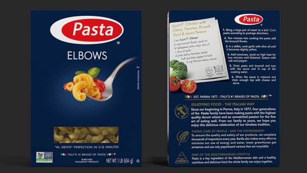 3D dry pasta boxes set - TurboSquid 1513425