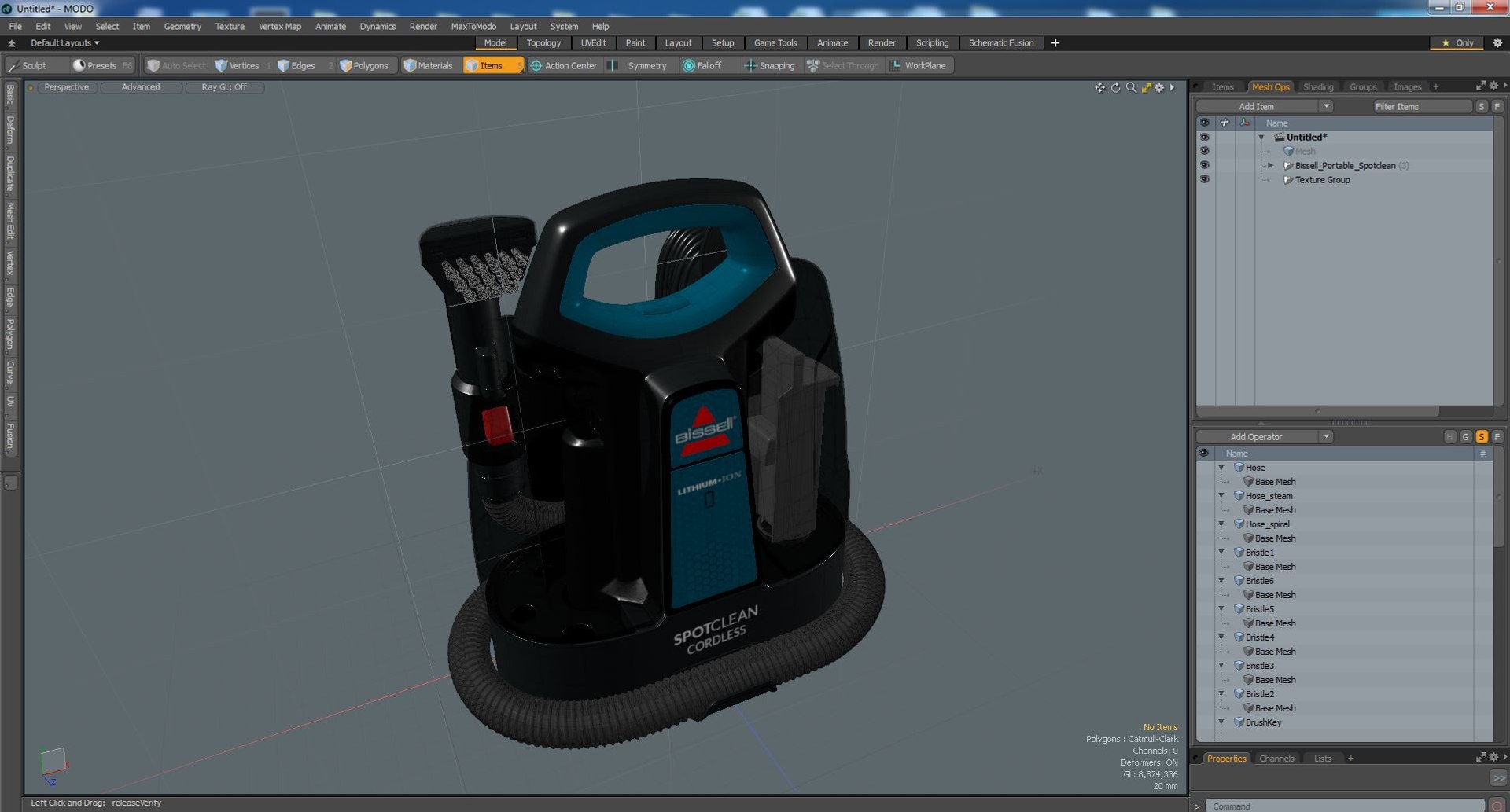 3D Model Bissell Portable Spotclean - TurboSquid 2061794