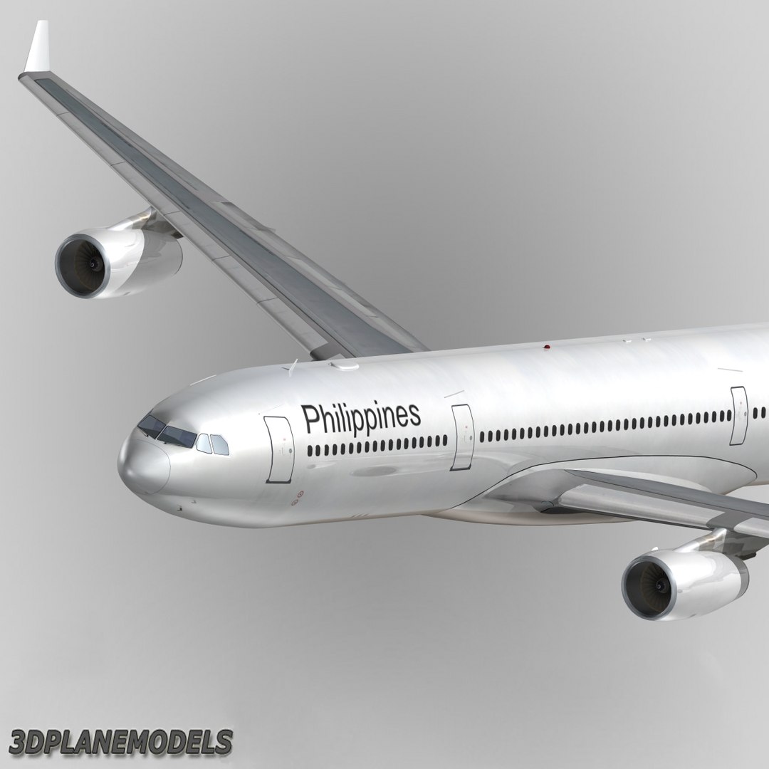 3d Airbus A340-300