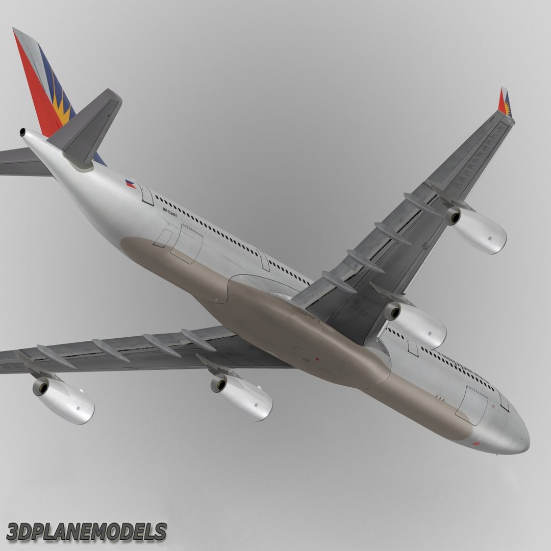 3d Airbus A340-300