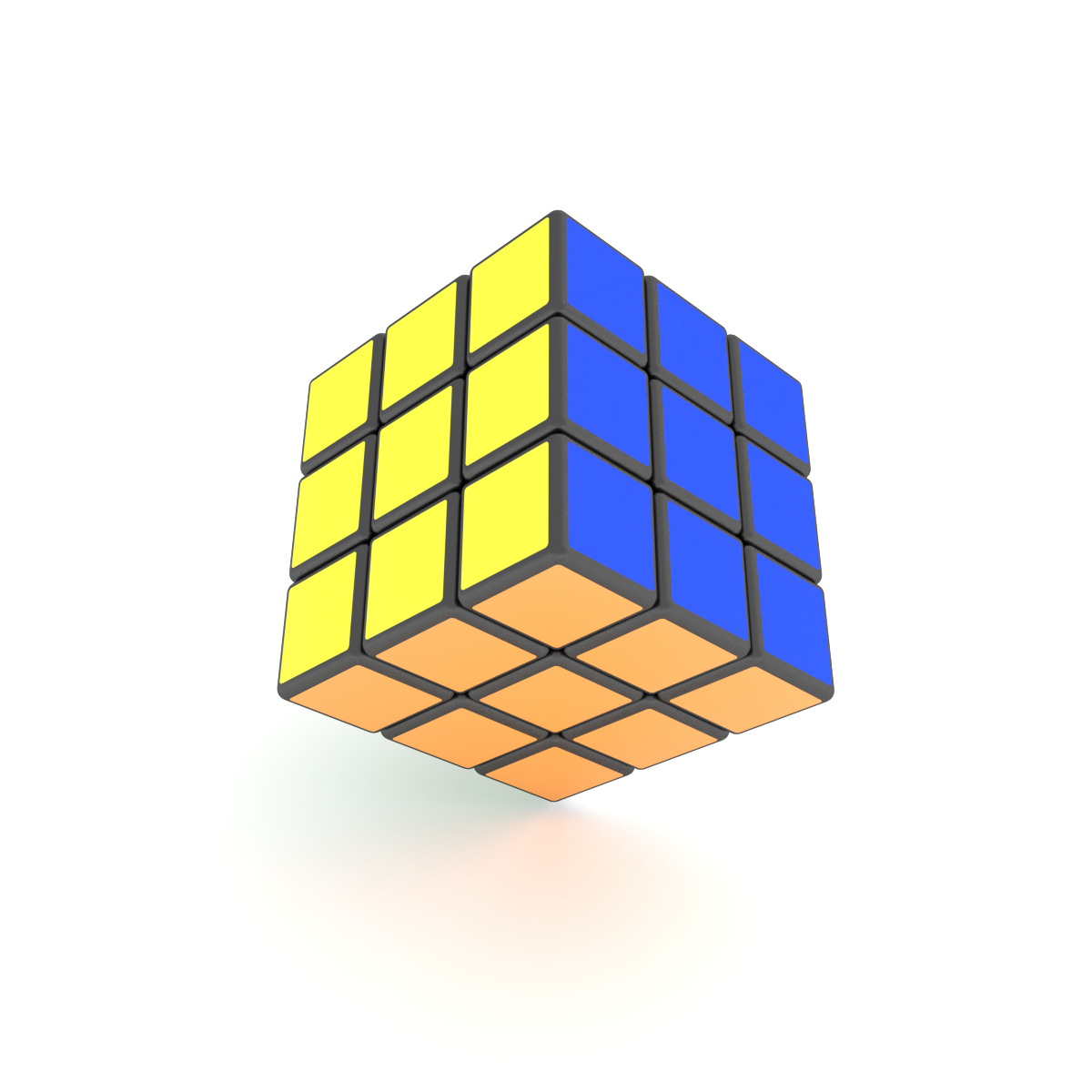 Free 3D rubik s cube - TurboSquid 1634612