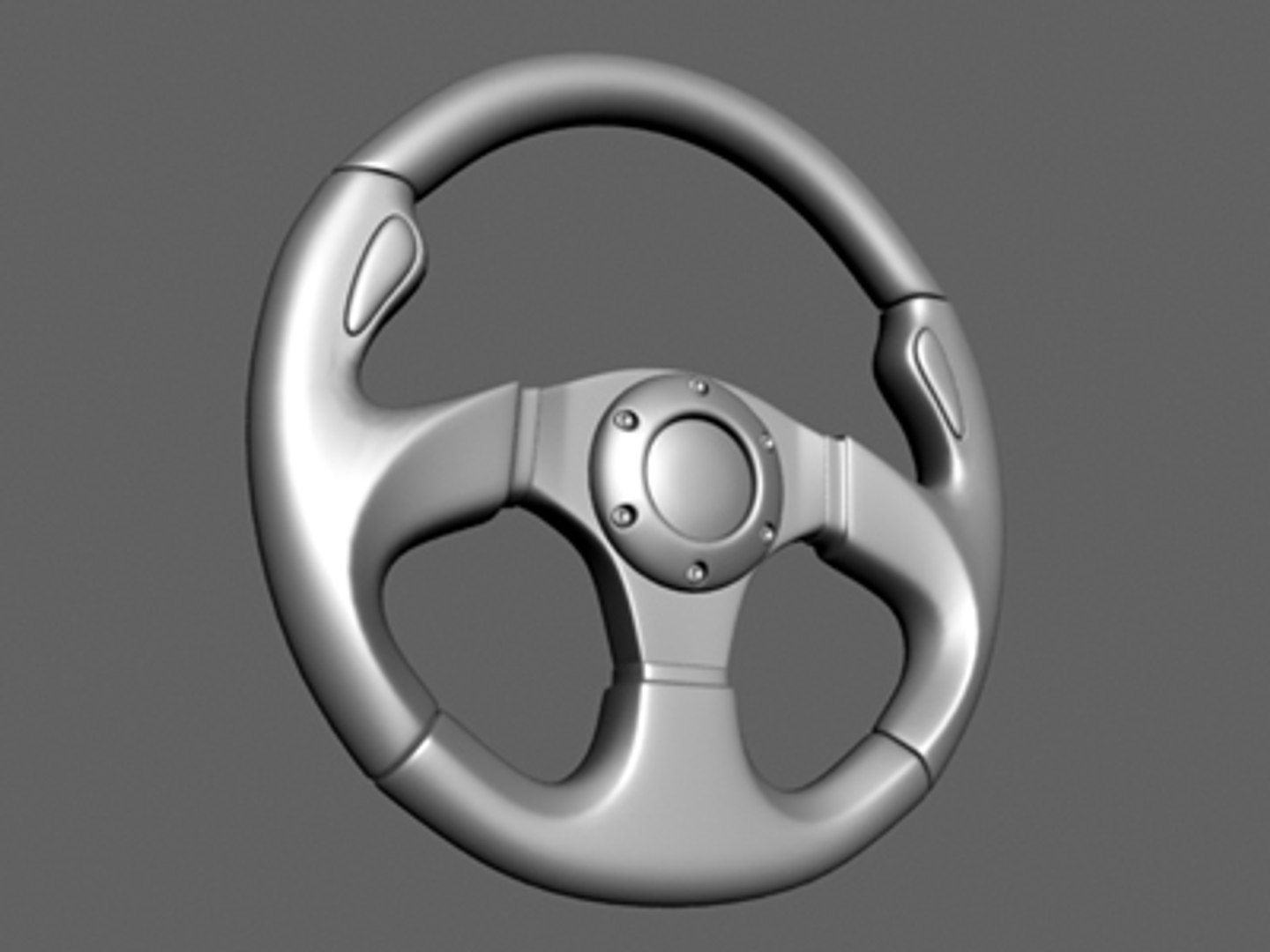 3d model momo jet steering wheel