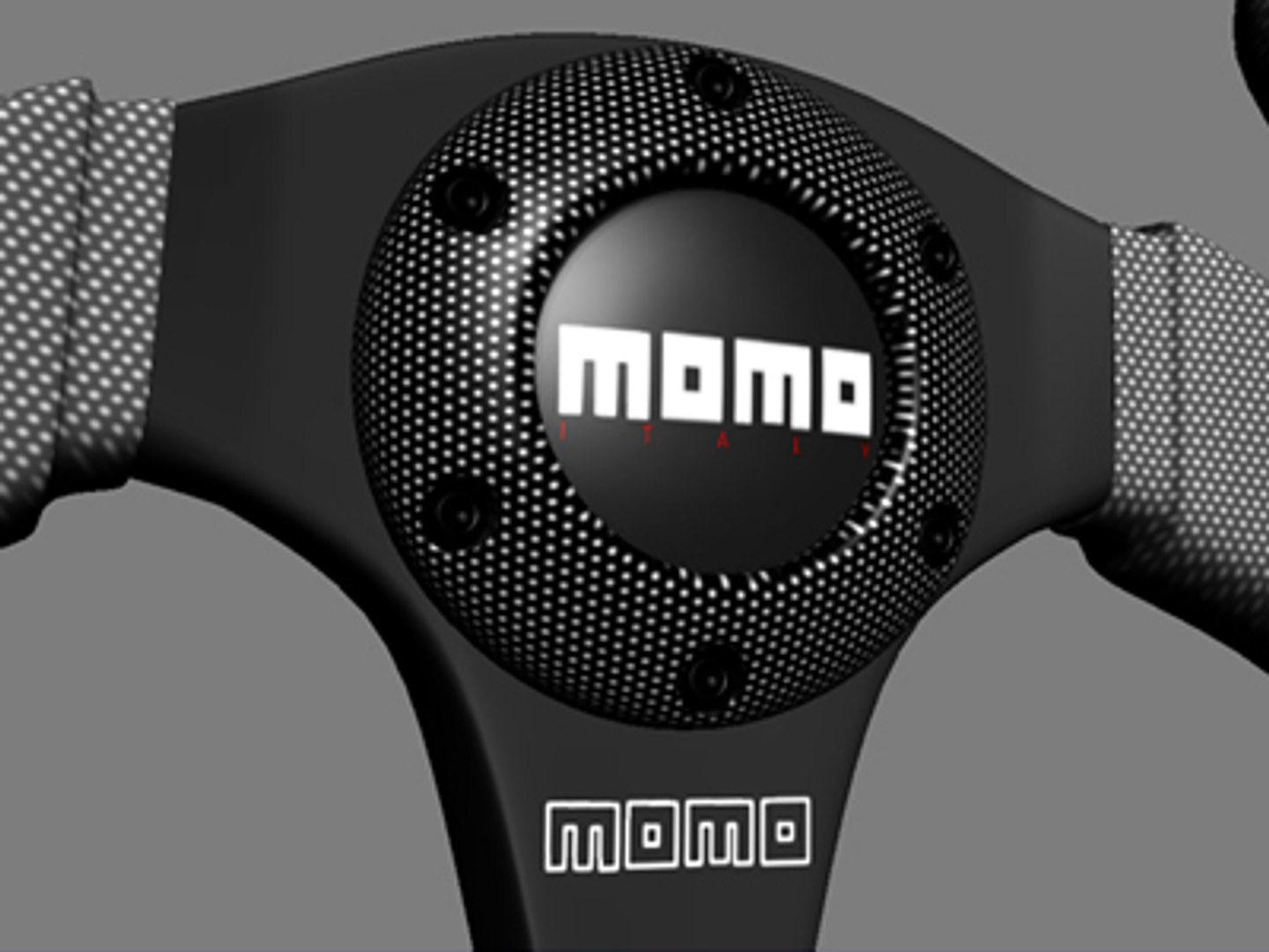 3d model momo jet steering wheel