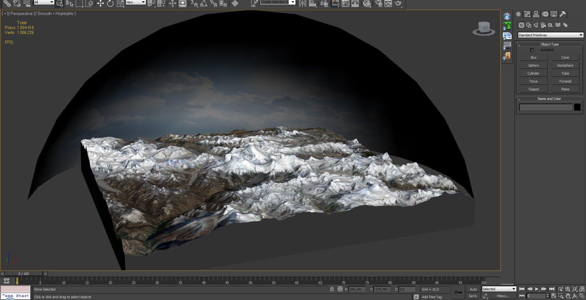 Mount Everest 3d Model